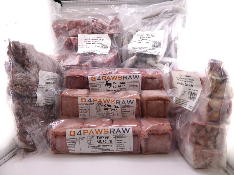 Raw Mixed 'Pancreatic Care' Box Deal - 14kg - 4pawsraw.co.uk