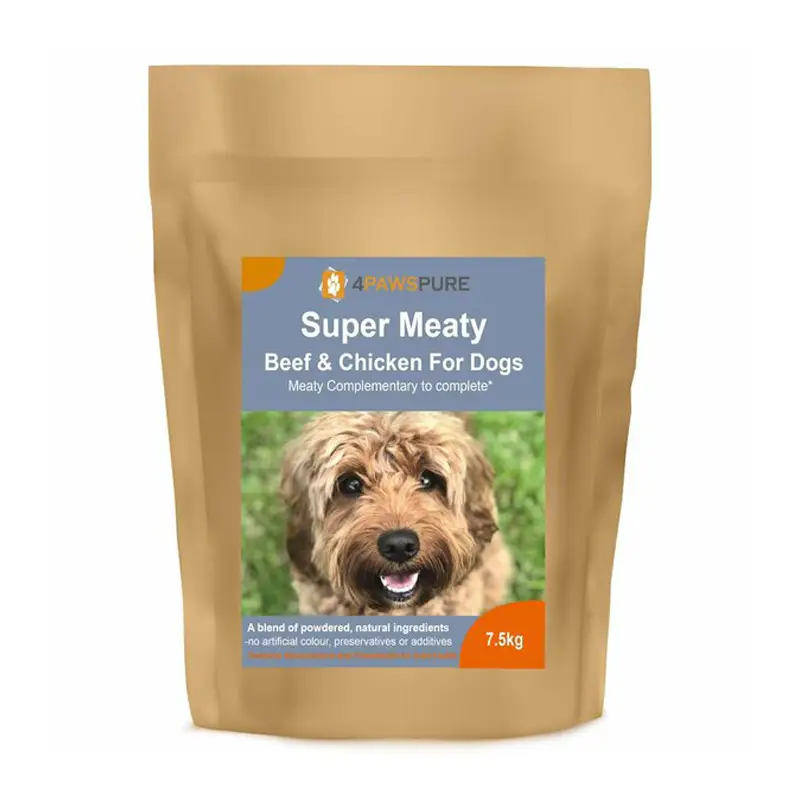 4PawsPure Powder Food Supplements for Dogs, Superfood Dog Food Toppers